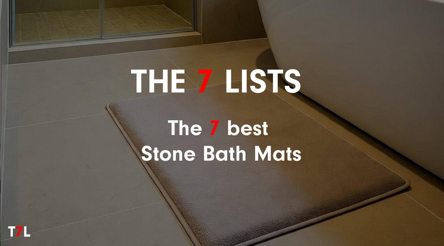 7 of the best Stone Bath Mats - (UK - 2026) - The 7 Lists