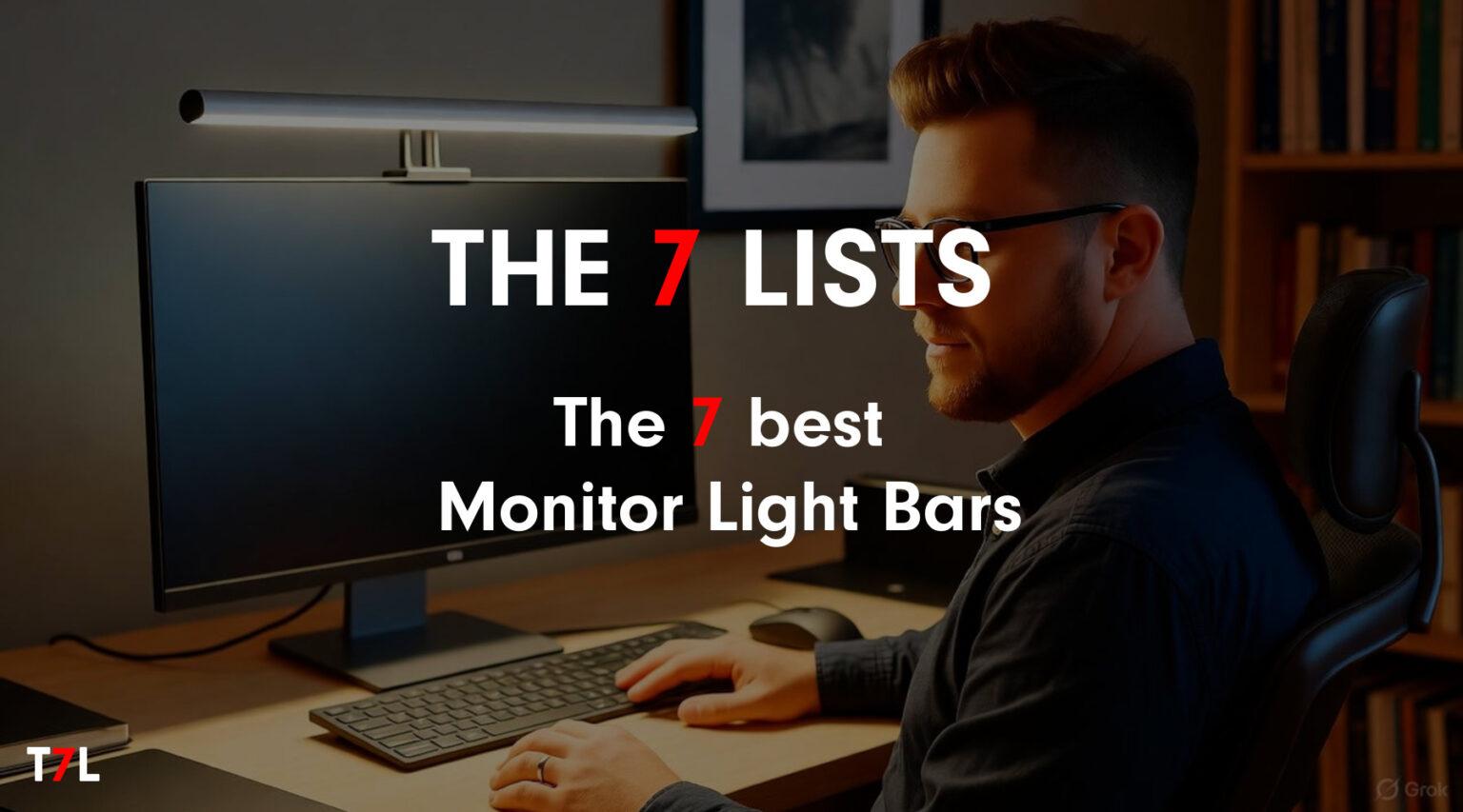 7 of the best Monitor Light Bars (UK - 2026) - The 7 Lists